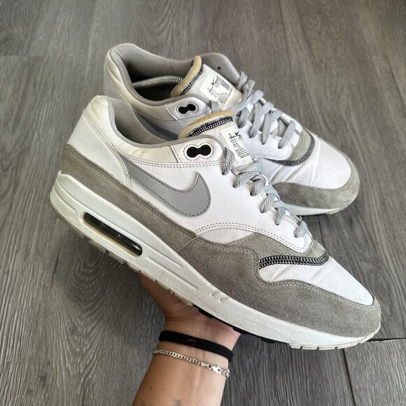 Nike | Shoes | Nike Air Max Inside Out White Black Wolf Grey Ah8145113 ...